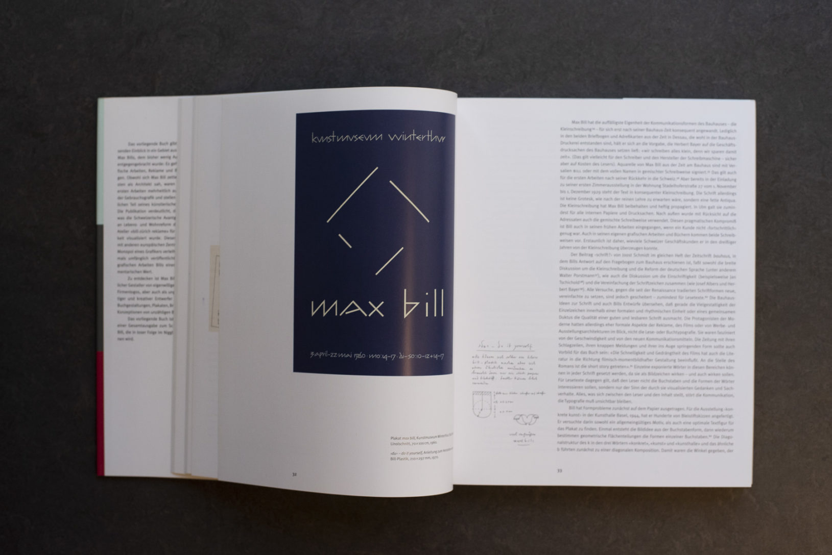 MAX BILL: TYPOGRAPHY. ADVERTISING. BOOK DESIGN – Leporello